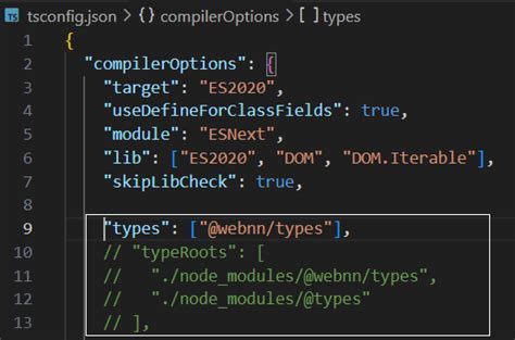 Using Typescript With Webnn Api Webnn · Web Neural Network Api