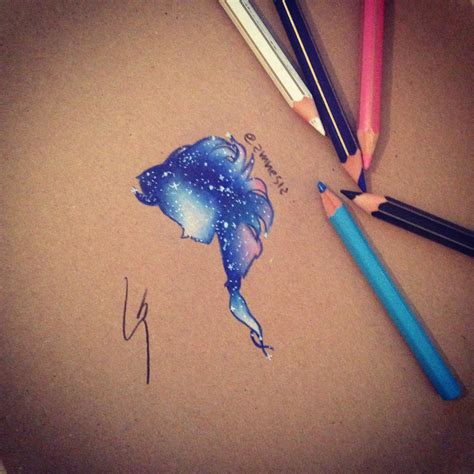 Galaxy Drawing Easy Pencil Sketch