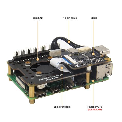 geekworm raspberry pi x630 hdmi to csi 2 module