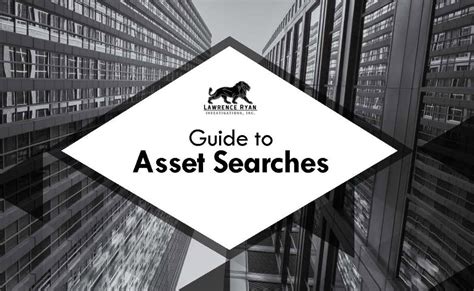 What Is An Asset Search And How They Work