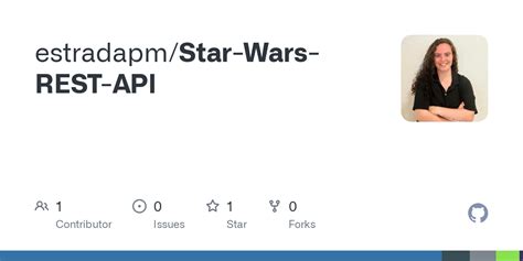 Github Estradapmstar Wars Rest Api