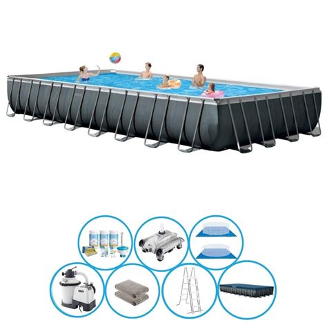 Intex Piscine Ultra Xtr Frame Plus Des Accessoires 975x488x132 Cm
