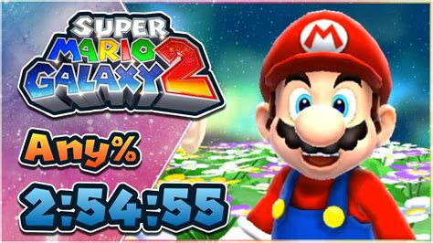 Wr Super Mario Galaxy Any Speedrun In Youtube