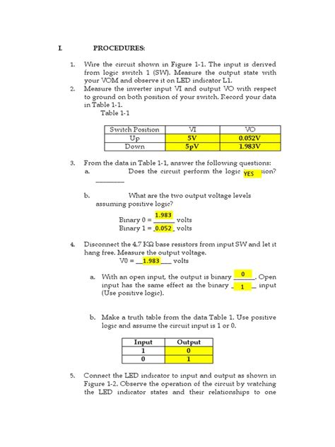 Analysis And Characterization Of Logic Inverter Circuits Pdf Logic