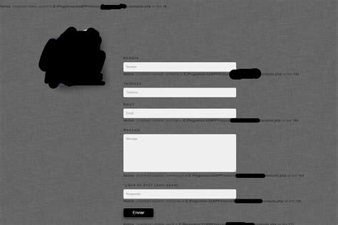 Correct Php Contact Form Syntax Stack Overflow