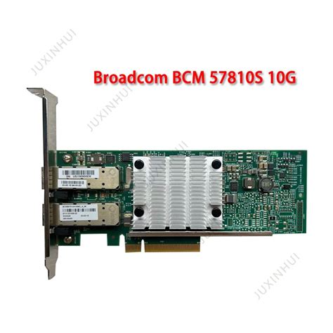 Broadcom Bcm 57810s 10g Dual Port 10g Fiber Optic Network Card