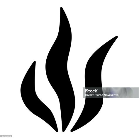 해초 단단한 아이콘 바다 개념 흰색 배경에 조류 기호 문자 모양 스타일의 모바일 개념 웹 디자인의 수중 바다 식물 아이콘 벡터