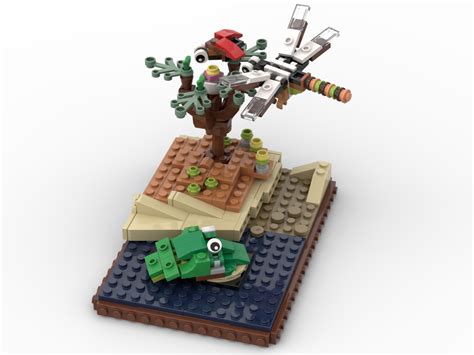 Lego Moc Pondside Idyll 31143 Alternate Build By Macharius Rebrickable Build With Lego