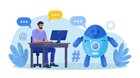 Premium Vector Chatbot Conversation With Clients Chat Bot Chatting Optimizing Language Models