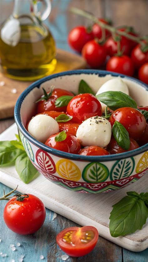 The Best Cherry Tomato And Mozzarella Salad In 2025