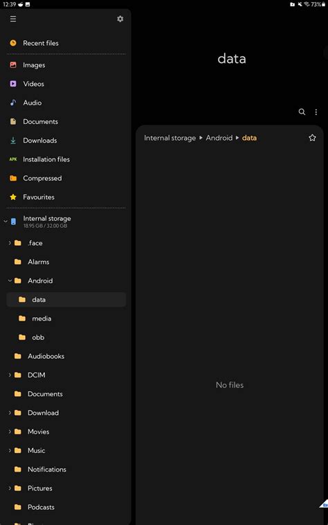 Help The Whole Android Folder Including Data Is Empty Roneui