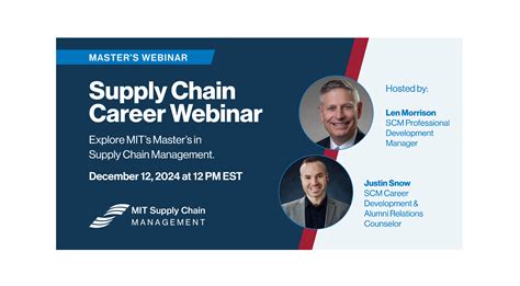 Mit Scm Career Development Webinar Scm