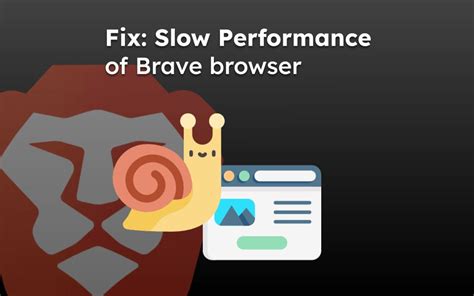 Browserhow On Linkedin Learn How To Fix Slow Sluggish Brave Browser