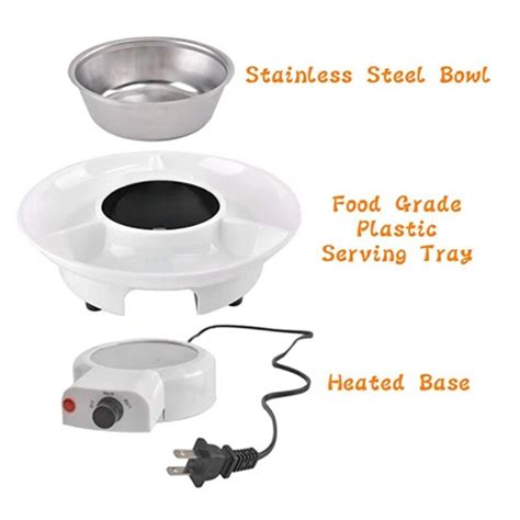 Badu Bg Машина за шоколадово фондю Електрическа тенджера за топене на шоколад Комплект машина за