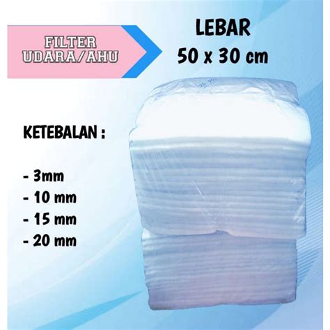 Jual Filter Udara Filter Ahu Ahu Filter 50cmx50cm Shopee Indonesia