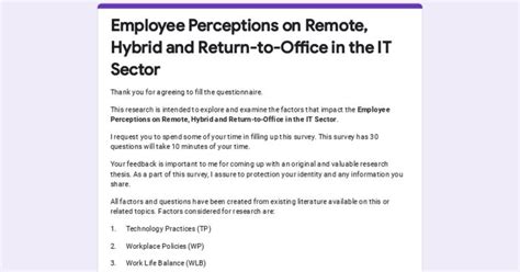 Shriram Viswanathan On Linkedin Employee Perceptions On Remote Hybrid