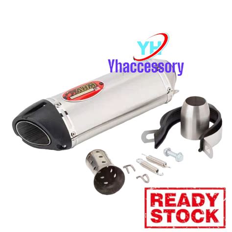 Motor Dalam Stok Ahm Exhaust Pipe Szr Spr 51mm For Y15 Y15zr Y16 Rs150