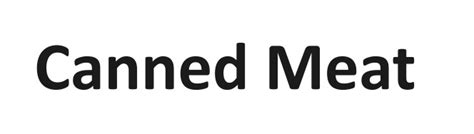 Canned Meat Pinoy Market