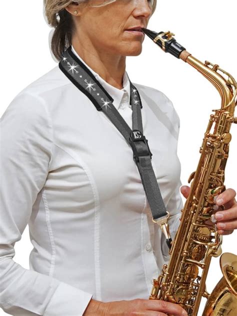 Bg Swarovski Crystal Saxophone Neck Strap Presto Musical Repairs
