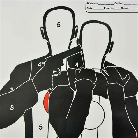 Printable Hostage Shooting Targets Shooting Range Targets Paper