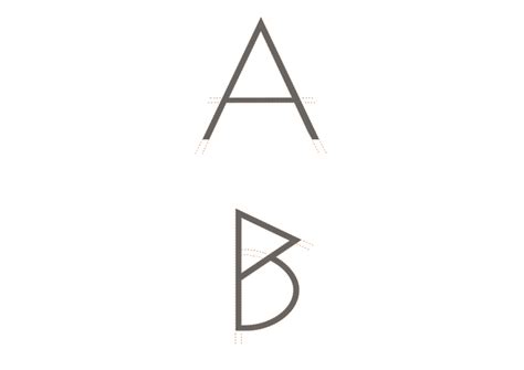 Angular Typeface Mette Overgaard