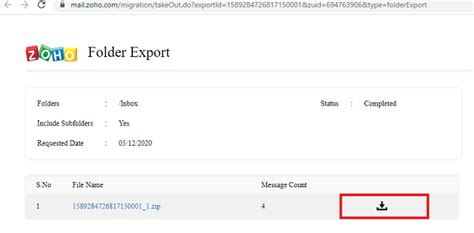 Zoho Export Mailbox Migrate Zoho Emails And Contacts