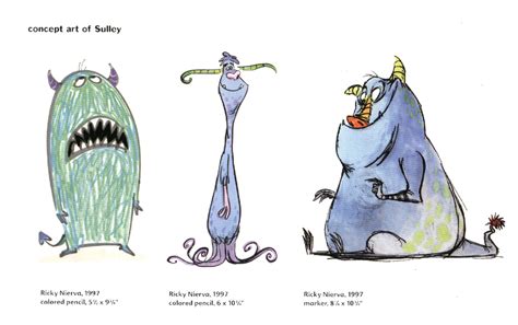 Monsters Inc Concept Art