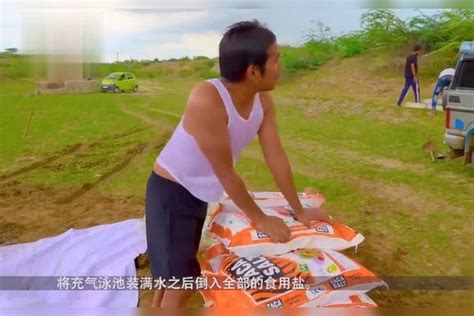 国外牛人用300斤盐仿制死海勇敢跳入测试结果让人意想不到 死海 结果 牛人