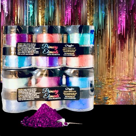 Summer Sequins Primary Elements With Mystery Bonus Color Added