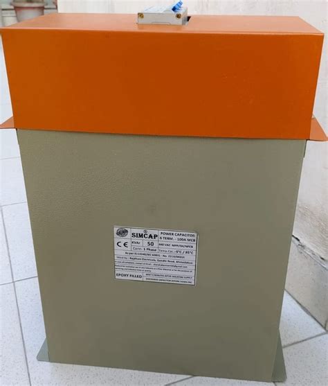 Simcap Six Terminal 50 Kvar Capacitor For Agriculture Use 6 At Rs 6000