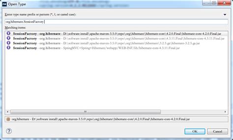 spring java lang nosuchmethoderror org hibernate sessionfactory