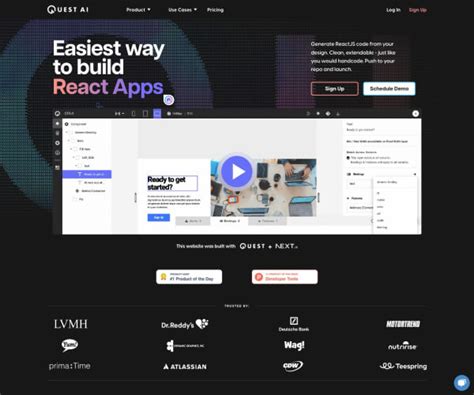 quest ai ai将设计稿生成react代码，支持javascript和typescript quest ai ai工具