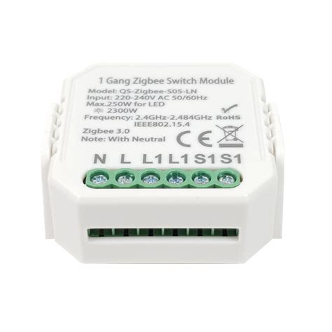 SmartWise Gang Smart Zigbee V Relay R SmartWise Smart Home Devices