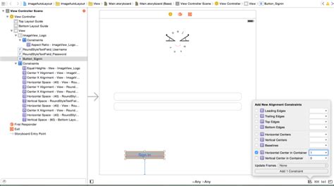 Ios Autolayout With Uitextfields And Uibuttons Anus Crazy World