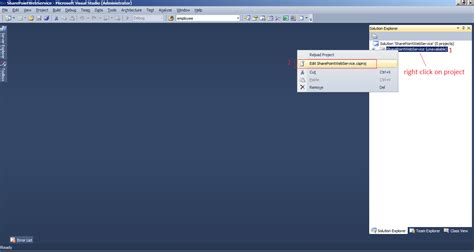 Ukreddy Sharepoint Journey How To Create An Asmx Web Service On Sharepoint 2010 Using Vs2010