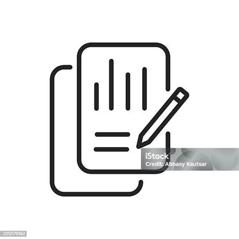 가는 선 아이콘을 보고합니다 편집 가능한 획과 투명한 배경의 완벽한 픽셀 It 지원에 대한 스톡 벡터 아트 및 기타 이미지 It 지원 감시 개념 Istock