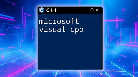 Do You Need Microsoft Visual C For C Programming