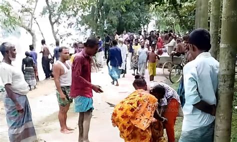 ঘোড়াঘাটে নদী পার হতে গিয়ে আদিবাসী যুবক নিখোঁজ