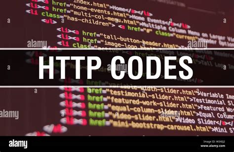 codes concept illustration using code for developing programs and