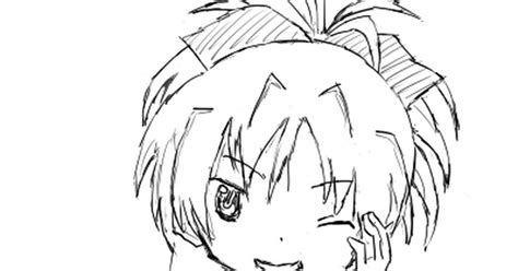 魔法少女まどかマギカ 佐倉杏子 模写 トリーのイラスト Pixiv