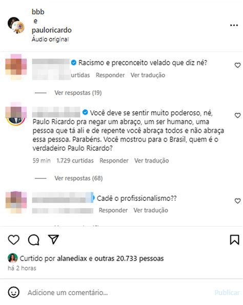 Paulo Ricardo é alvo de críticas por não cumprimentar Davi em show no BBB Vergonha assista