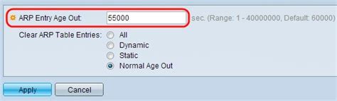 在sx500系列堆疊式交換器上設定位址解析通訊協定 Arp Cisco