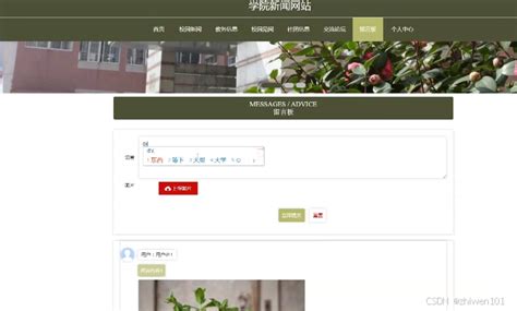 基于nodejs vue学院新闻网站[开题 源码 程序 论文]计算机毕业设计 csdn博客