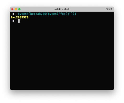 Lets Dive A Little In To Function Selectors In Solidity Dev Community
