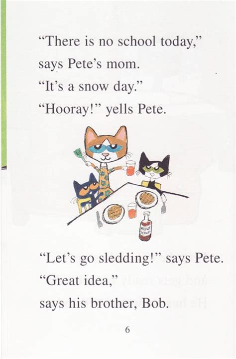 Pete The Cat Snow Daze I Can Read My First Shared Reading