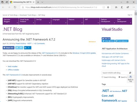 net framework 4 7 2 download framework 4 7 2 offline installer
