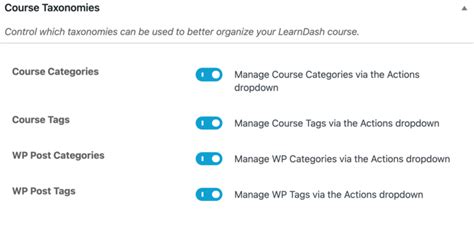 Global Course Settings Learndash Support