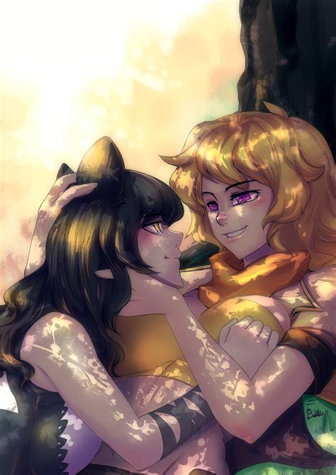Yang Xiao Long And Blake Belladonna Rwby Drawn By Bakki Danbooru