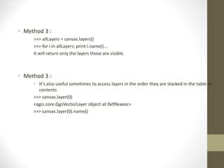 Workshop With Python Qgis Ppt