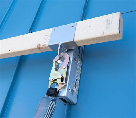 Toe Board Attachment Designed For Standing Seam Roof Anchors Roofing